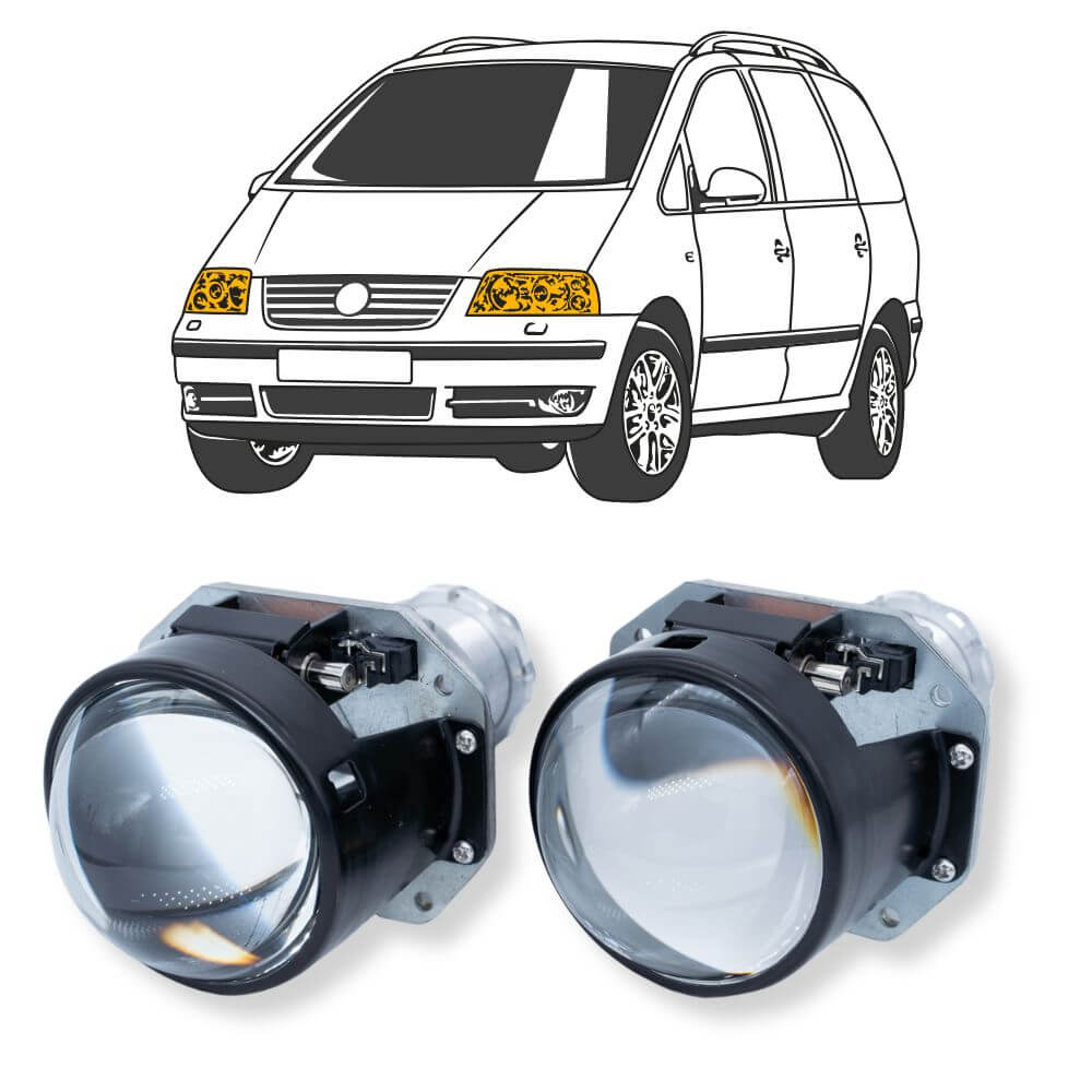 Volkswagen Sharan 00 - 10 | Bi-xenon kit - Retrofit Guru